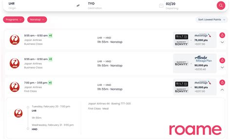 90000 Pts Japan Airlines First Class From London To Tokyo On 2202023