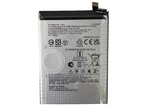 Nothing Nt03 5000mah 3 89v Li Ion Cell Phone Battery Battery And Adapter