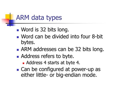 Ppt Arm Instruction Set And Assembly Language Programming Powerpoint