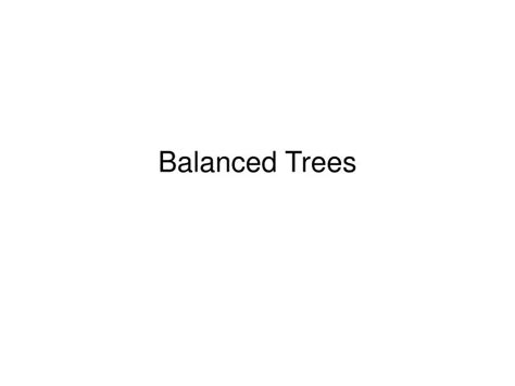 Ppt Understanding Avl Trees And Splay Trees Efficient Balanced Tree Structures Powerpoint