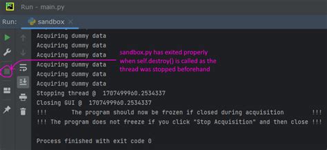 python customtkinter thread causing strange freezing issue after self