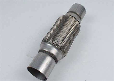 12mm 225 Inch Stainless Steel Exhaust Flex Pipe With Nipples
