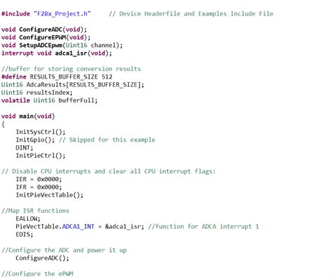 Ccstms320f28377d When I Use Epwm To Trigger Adcbhow To Config Adc