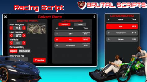 FiveM Racing Script Brutal Scripts Scripts LauncherLeaks