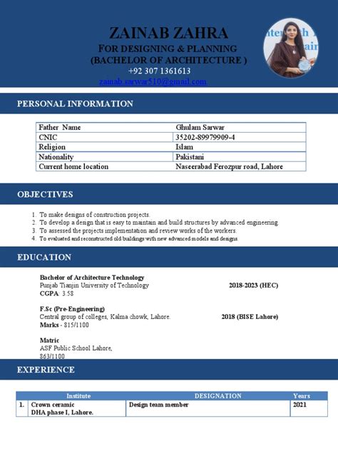 Curriculum Vitae Zainab Zahra Pdf 3 D Computer Graphics Computing