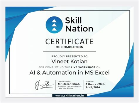 Aiautomation Keeplearning Keepgrowing Vineet Kotian