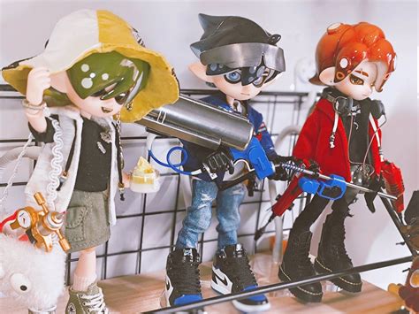 Pin By Nerdic Person On Bjd Dolls In 2025 Splatoon Figures Splatoon