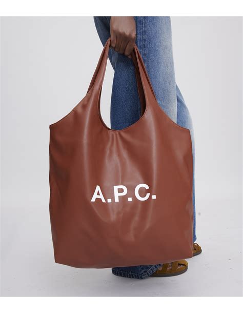 Apc Ninon Tote Bag In Nut Brown David Jones