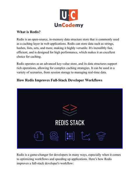 What Is Caching And How Does Redis Improve Full Stack Developer