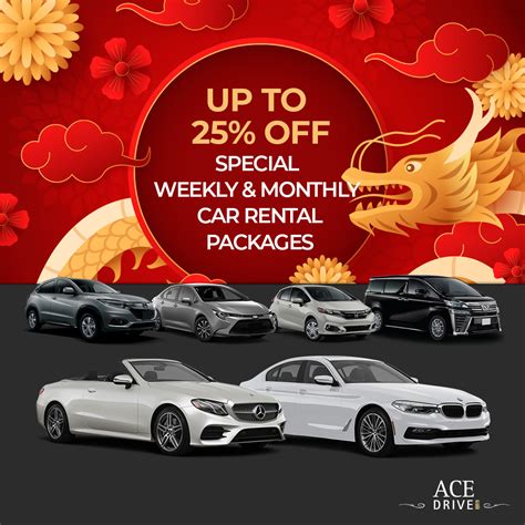 Weekly And Monthly Car Rental Promotionsjapanese And Continental Cars