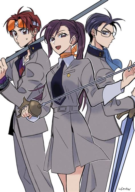 Meino Usmtw Kido Reiji Kirishima Eriko Nanjou Kei Persona Persona Highres Girl