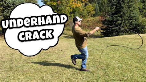 Underhand Crack Whip Crack Tutorial Youtube