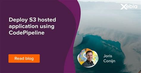 Joris Conijn En Linkedin Deploy S3 Hosted Application Using Codepipeline