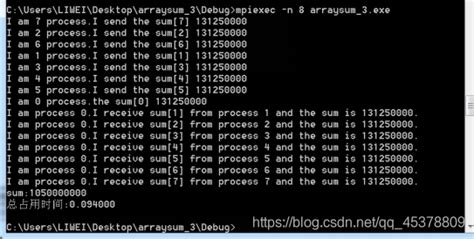 并行计算——实验七：串行计算数组求和并行计算数组求和以及两者时间比较并行计算求和 Csdn博客
