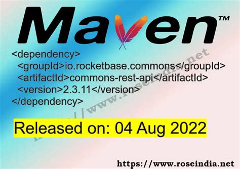 Io Rocketbase Commons Commons Rest Api 2 3 11 Maven Repository