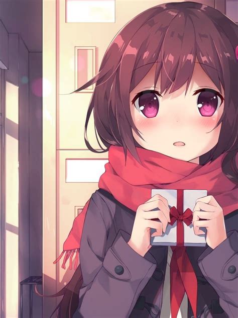 Anime Girl Shy Wallpapers Wallpaper Cave