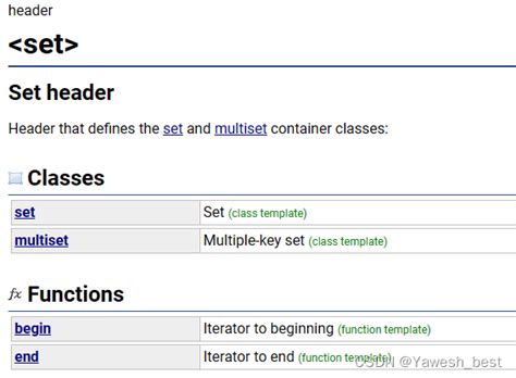 【c入门到精通】c入门 —— Set And Multiset Stlstd Set Csdn博客