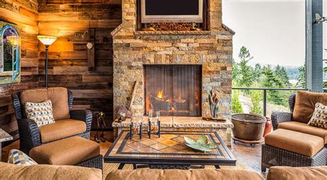 Как сделать камин из бетона 90 фото