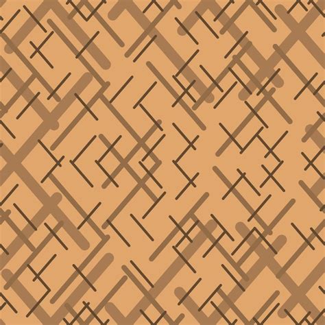 Premium Vector Decorative Abstract Seamless Background Of Intersecting Shapes For Design And