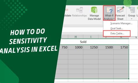 How To Do Sensitivity Analysis In Excel A Comprehensive Guide Earn