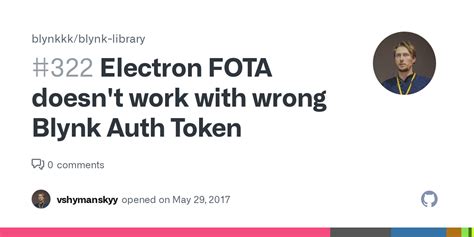 Electron FOTA Doesn T Work With Wrong Blynk Auth Token Issue 322