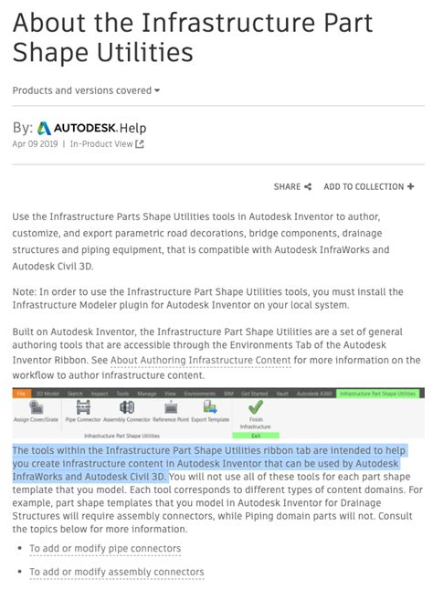 Add Connection Points To Custom Pipe Network Structure Using Inventor
