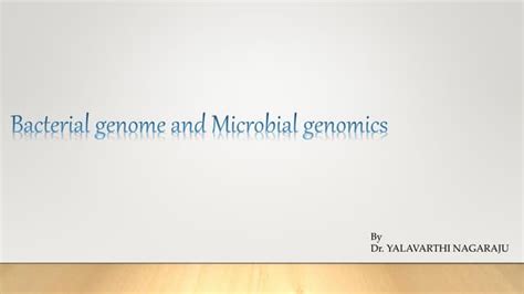 Microbial Genomesppt