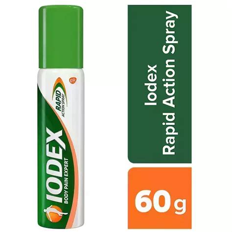 Iodex Rapid Action Spray Uses Price Dosage Side Effects Substitute