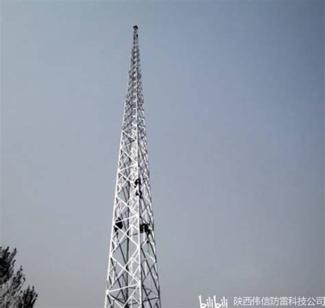 Gfl2 17 18 19 20四角避雷塔 40米钢结构接闪杆塔 18821711220 哔哩哔哩