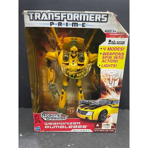 Transformers Prime Leader Class Bumblebee Shopee Philippines