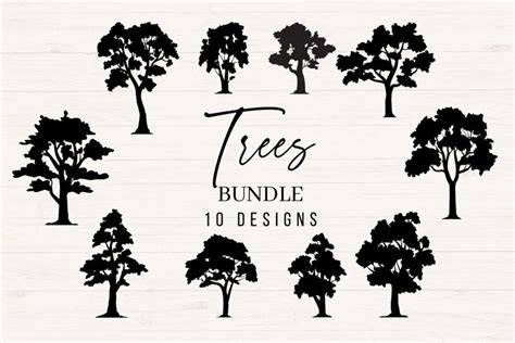 Trees SVG Bundle