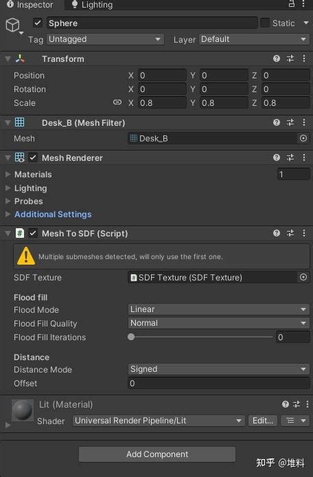 Unity 中 Mesh 生成 3D SDF 纹理 知乎