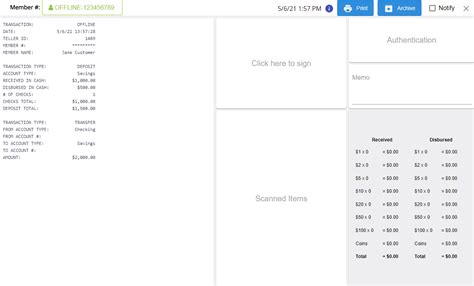 Offline Transactions