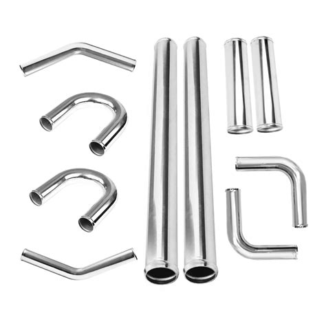 Etl Industries 10pcs 25 Aluminum Intercooler Piping Kit