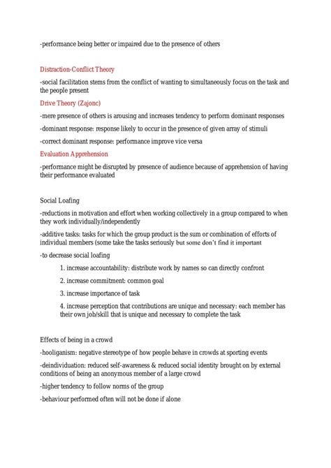 Social Psychology Notes Uapp2023 Social Psychology Utar Thinkswap