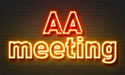 My First Aa Meeting
