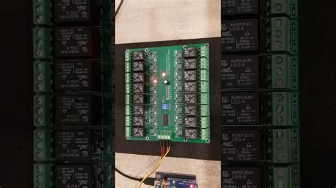 16 Channel I2C Electromagnetic Relay Module 3 3V 5 0V Arduino Raspberry