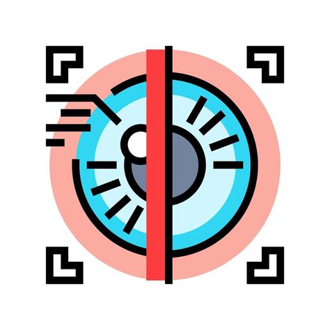 Iris Scan Biometric Color Icon Illustration 50128749 Vector Art At Vecteezy