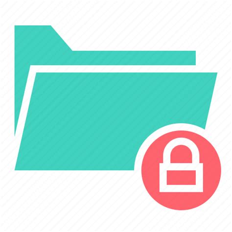 Document File Folder Lock Safe Ui Icon Download On Iconfinder