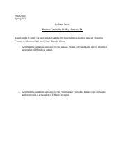 Problem Set Docx POLS Spring Problem Set Due On Canvas By Friday January