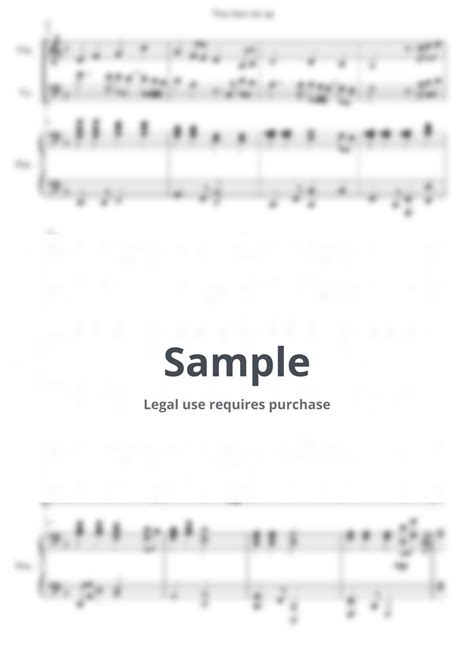 Josh Groban 피아노 트리오 You Raise Me Up 바이올린첼로피아노 Sheets By Pianist Jin