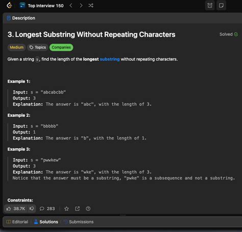 Leetcode Daily Problem 25 1143 Longest Common Subsequence By