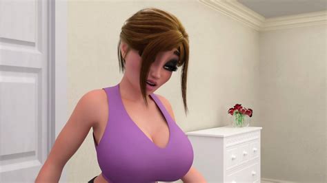 Petite Blonde Daughter Fucks Her Busty Step Mom With Her Big Futa Cock