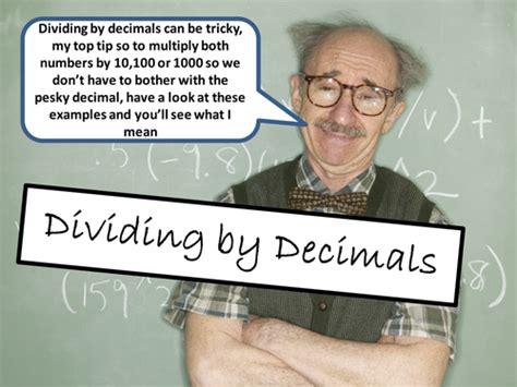 Ks3 Maths Dividing By Decimals Powerpoint Teaching Resources
