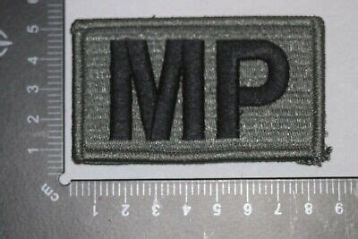 GENUINE US ARMY ISSUE ACU CLOTH AFGHANISTAN MILITARY POLICE MP HOOK PATCH AB Insignia