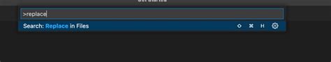 Command Replace In Files Is Gone · Issue 166134 · Microsoftvscode · Github