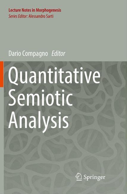 Quantitative Semiotic Analysis Dario Compagno Nalda Analysis Quantitative Research