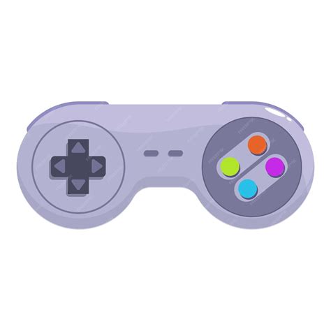 Premium Vector Retro Game Controller Offering Entertainment And Fun