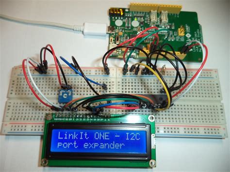 Linkit One Mcp23017 I2c Port Expander 5 Steps Instructables