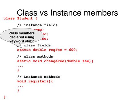 Ppt Classes And Instances Powerpoint Presentation Free Download Id